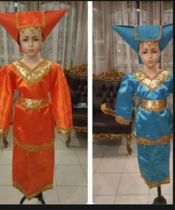 Pakaian Adat Padang TK SD SMP // Baju Padang // Baju Adat Padang ...