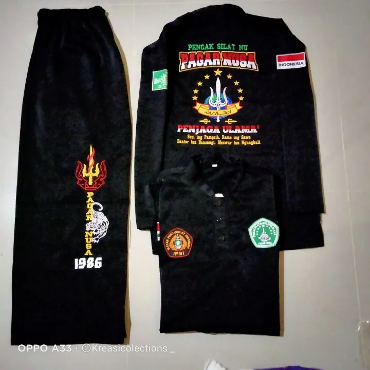 Seragam bordir pagar Nusa penjaga ulama | Lazada Indonesia Seragam bordir pagar Nusa penjaga ulama | Lazada Indonesia