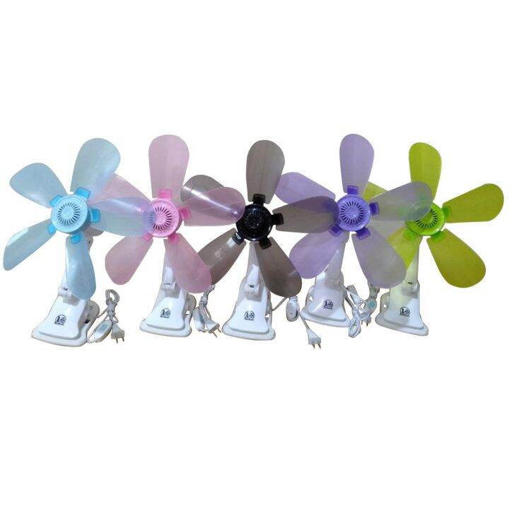 LX-307 Clip Electric Fan five-leaves Fan five blade five wings fivee ...