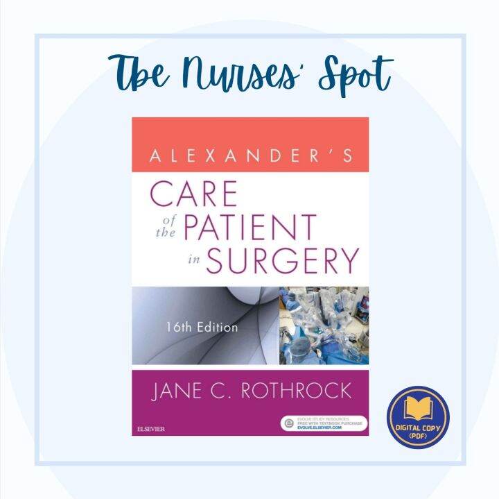 Alexander's Care of Patient in Surgery 16th Edition | Lazada PH