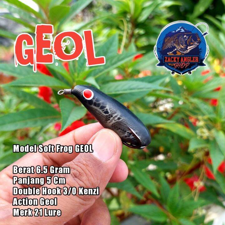 Soft Frog Geol 21 Lure Umpan Casting Gabus | Lazada Indonesia