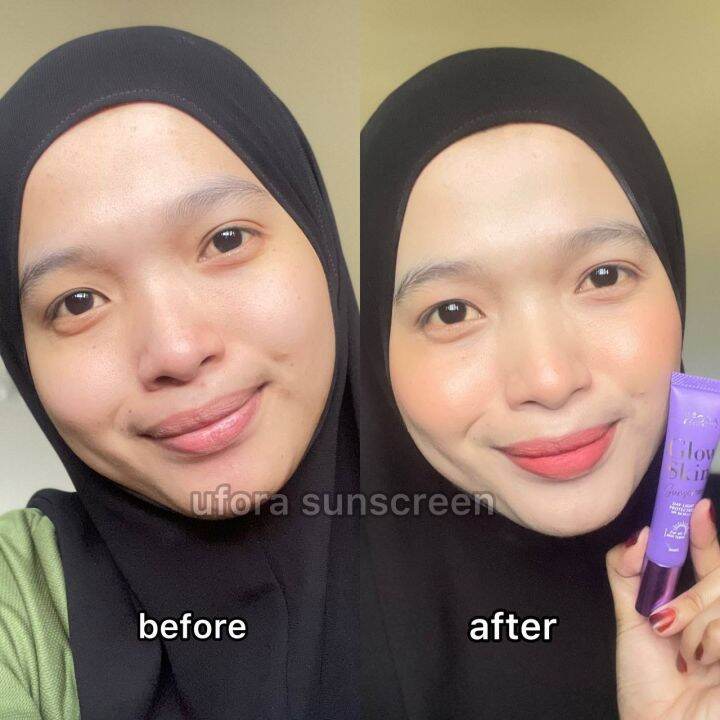 UFORA GLOW SKIN SUNSCREEN SPF50 PA+++ | Lazada