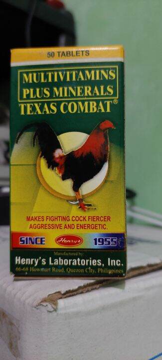 TEXAS COMBAT MULTIVITAMINS PLUS MINERALS 50 TABLETS | Lazada PH
