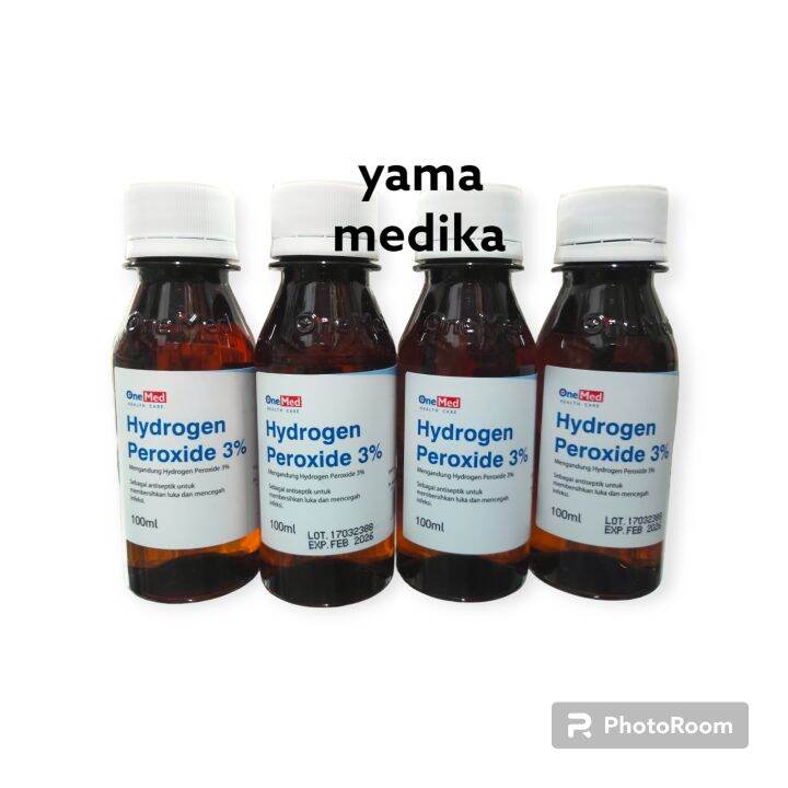 hydrogen peroxide H2O2 one med pembersih luka | Lazada Indonesia