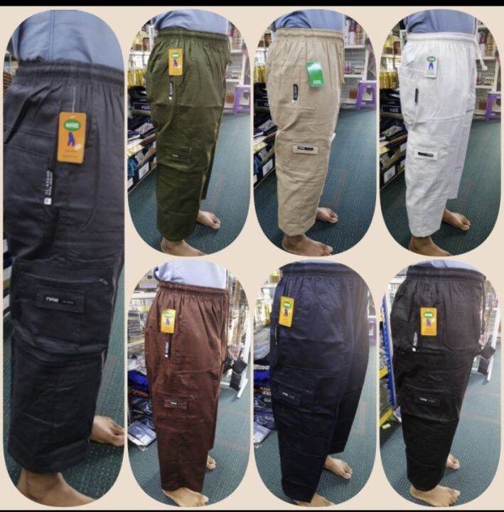 Seluar solat 4 poket +seluar jubah+seluar karkun +cotton+tebal | Lazada