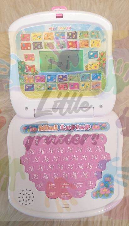 Mini Laptop for kids|| with screen, lights and sounds, abc's, shapes ...
