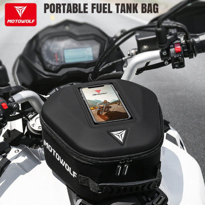 Tank Bag Motor Motowolf Universal Tas Tangki Tankbag Motor Waterproof ...