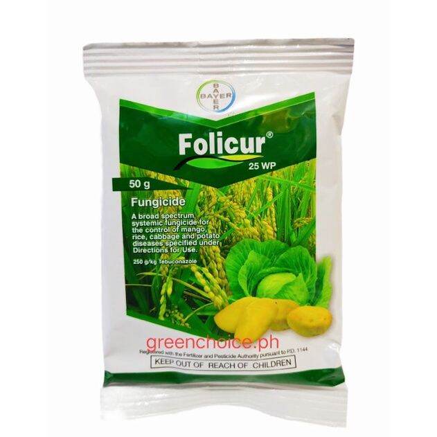 FOLICUR BROAD SPECTRUM FUNGICIDE 50G | Lazada PH