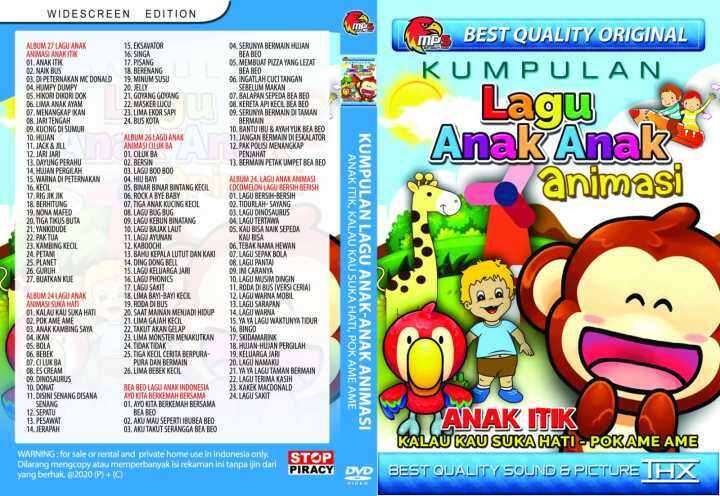 KASET DVD LAGU MP5 KUMPULAN LAGU ANIMASI ANAK" | Lazada Indonesia