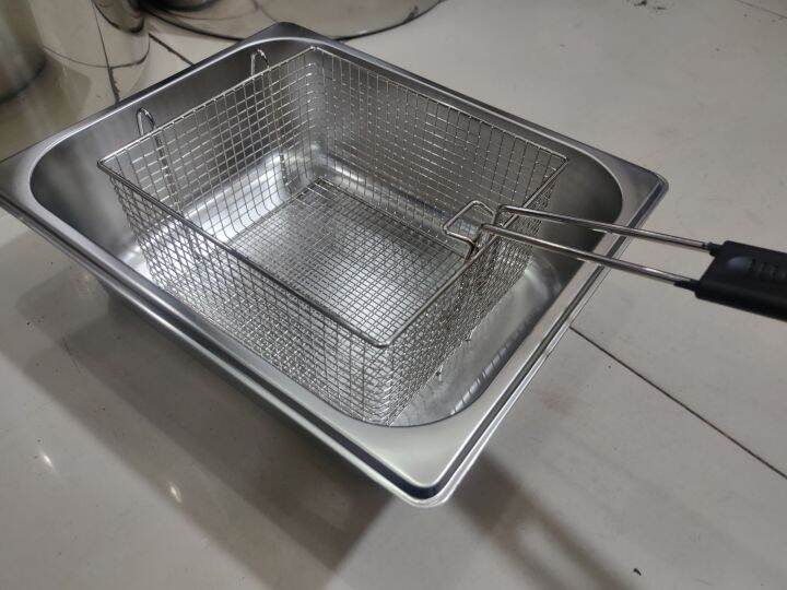 saringan deep fryer / saringan kotak / saringan Ketang goreng/chicken ...