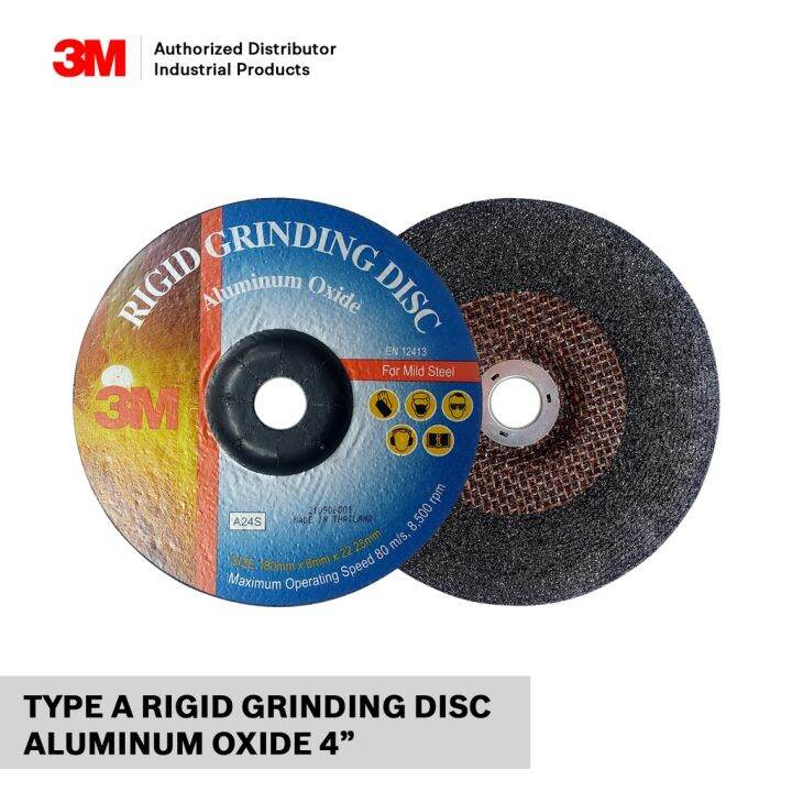 3M TYPE A Rigid Grinding Disc 4inches | Lazada PH