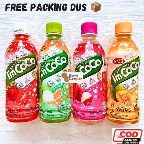 [TERMURAH!!] Inaco IM COCO 350ml - Minuman Jelly Coconut Manis Enak ...
