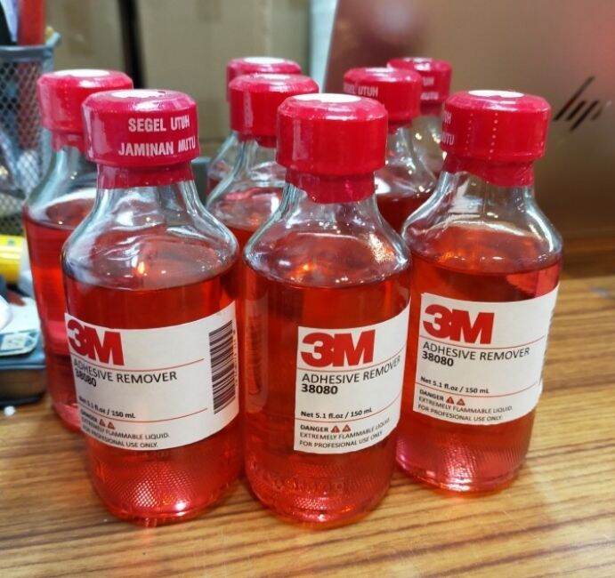 3m Adhesive Remover Cairan pembersih Bekas Lem Stiker - Double isi 150 mL 3M 38080 | Lazada ...