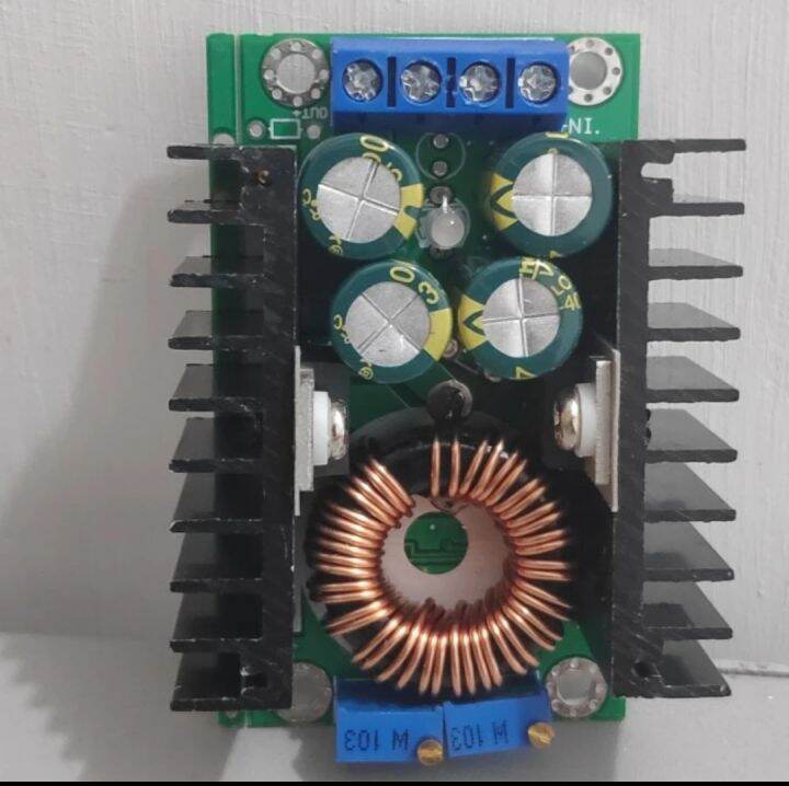 Step Down Xl4016 Buck Converter MBR 9A modul Regulator 9 Ampere Stabilizer penurun tegangan DC ...