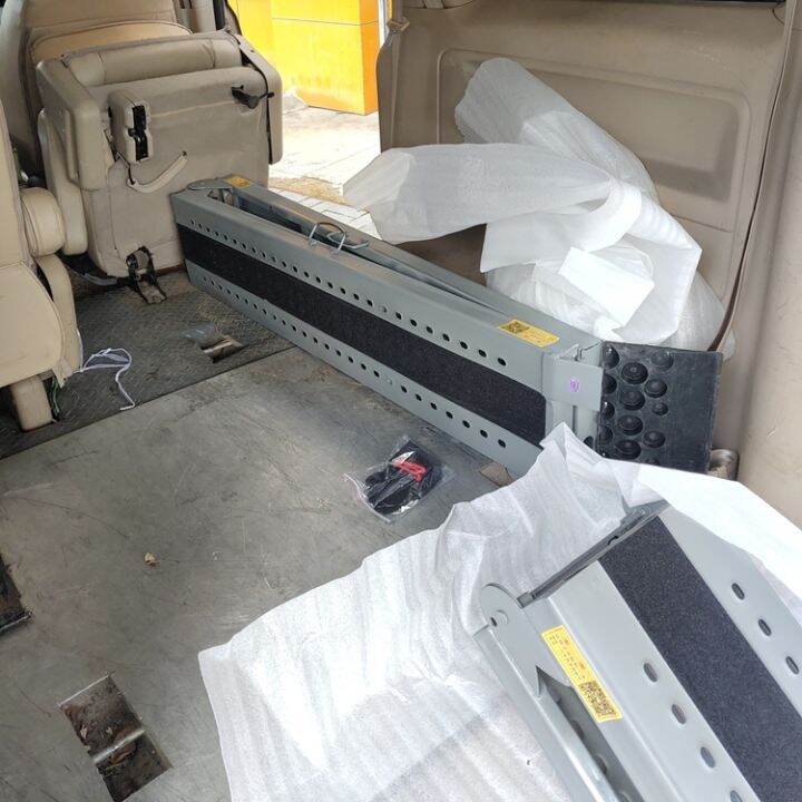 Barrier-Free Portable Mobile Wheelchair Ramp Stairs Flatbed Trolley ...