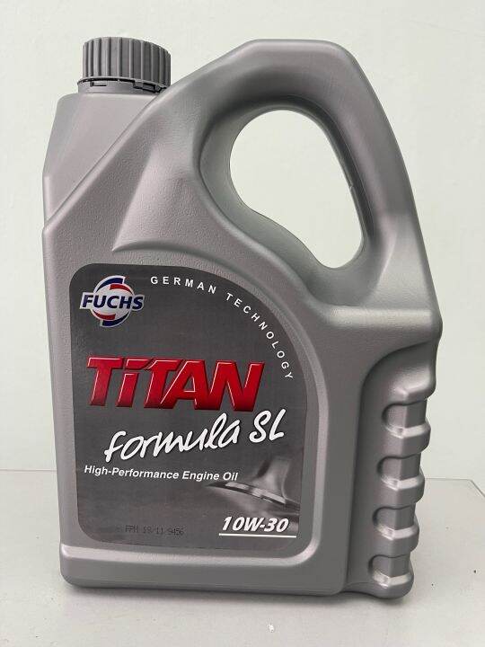 FUCHS TITAN FORMULA SL 10W-30 MINERAL 4L ENGINE OIL (5000KM) | Lazada
