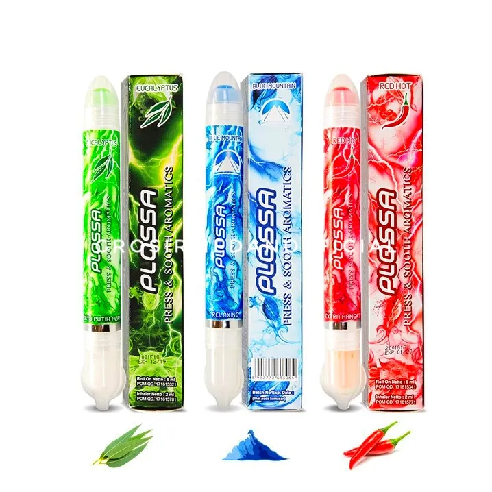 PLOSSA AROMATHERAPY 4 IN 1 - INHALER ROLL ON KEROKAN RELAKSASI - UNTUK ...