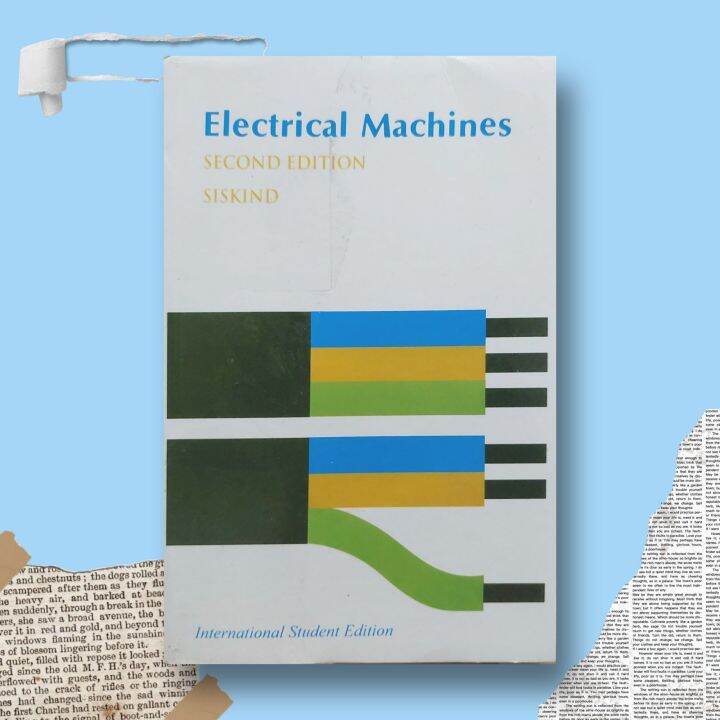 ELECTRICAL MACHINES - 2nd EDITION (SISKIND) | Lazada PH ELECTRICAL MACHINES - 2nd EDITION (SISKIND) | Lazada PH