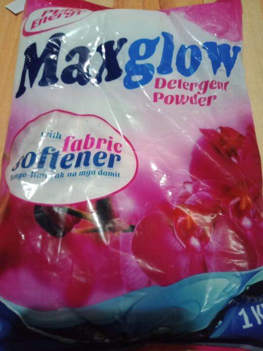 max glow powder detergent 1 kilo for only 43 pesos | Lazada PH