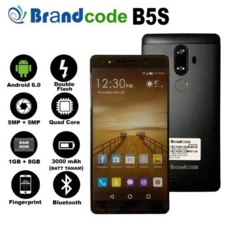brandcode b5s android 5.2inch fingerprint 3G | Lazada Indonesia