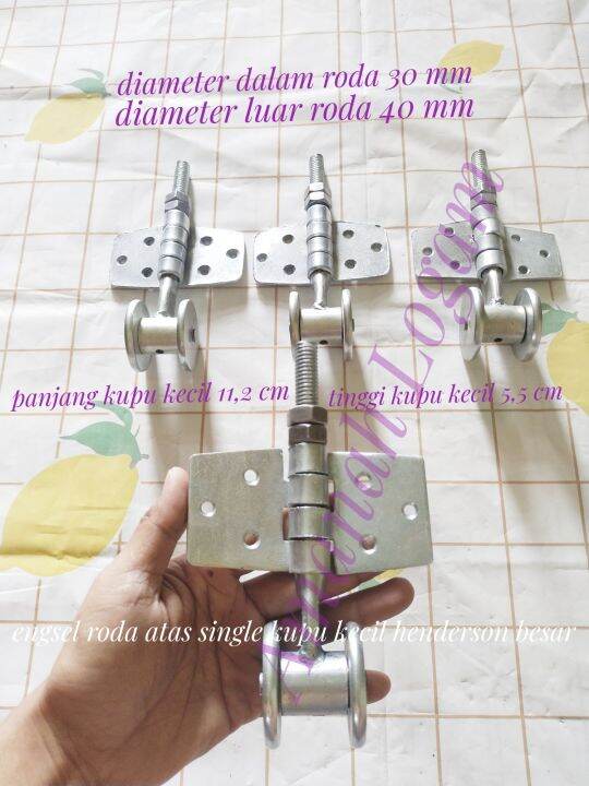 engsel roda atas single kupu kecil henderson besar | Lazada Indonesia