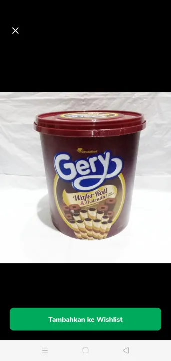 GERY WAFER ROLL 350g MURAH | Lazada Indonesia