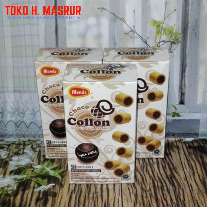 Biskuit Krim Monde Collon 50gr | Lazada Indonesia