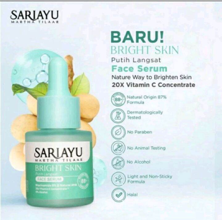 Sariayu Bright Skin Putih Langsat Face Serum 20ml | Lazada Indonesia