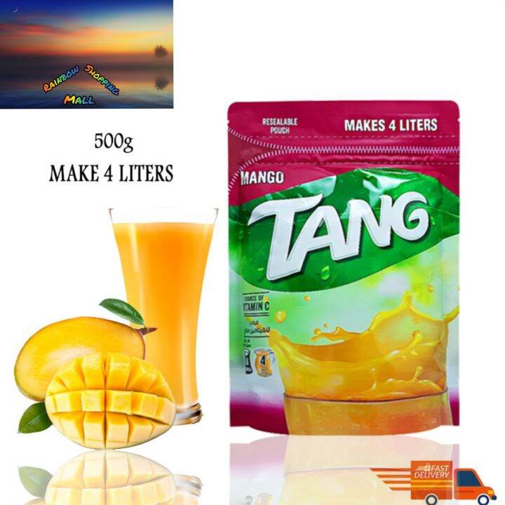 Tang Powder Mango Drink Serbuk Minuman Mangga 375g,,,500g [ Expired ...
