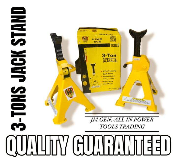 JACK STAND FOR CARS 3 TONS 1 PAIR LTMS PROFESSIONAL TOOLS/ 3 TONS JACK STAND ORIGINAL | Lazada PH