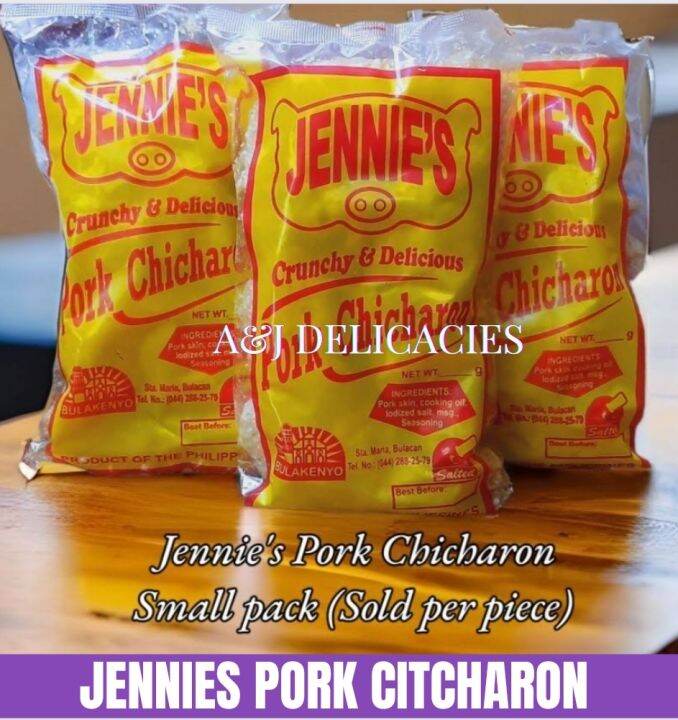 Jennys Crunchy and Delicious Pork Citcharon (50g) 100G by Bulacan Delicacies | Lazada PH