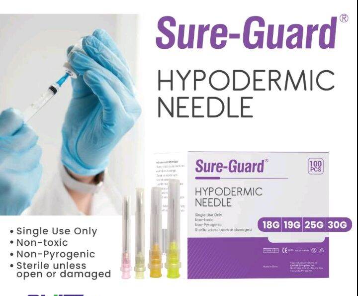Disposable Hypodermic Needle G30 check variations for nss | Lazada PH