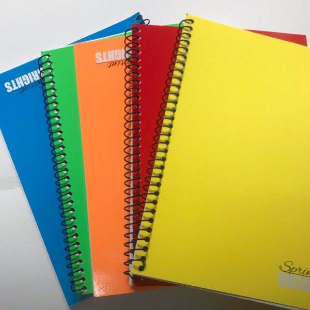Spiral notebook 80 leaves (RANDOM COLOR) | Lazada PH