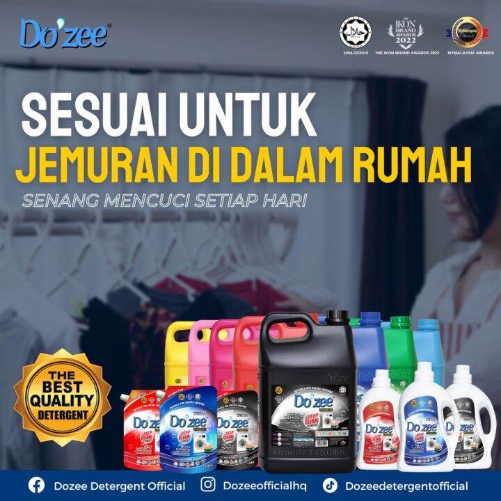 DO'ZEE SABUN BASUH BAJU 1.8kg, 4kg ,10kg | Lazada