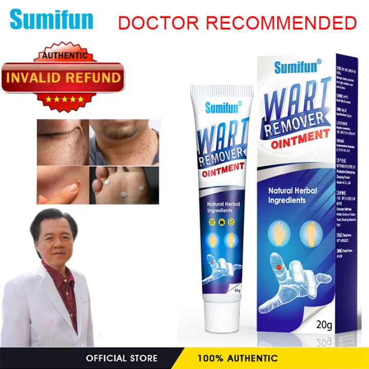 【100% Authentic】Sumifun Warts Remover ORIGINAL Cream Wart Removal ...