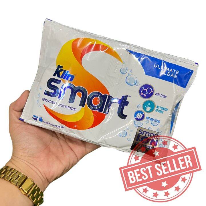 So Klin Smart Concentrated Liquid Detergent 60mL (Tie of 12) | Lazada PH