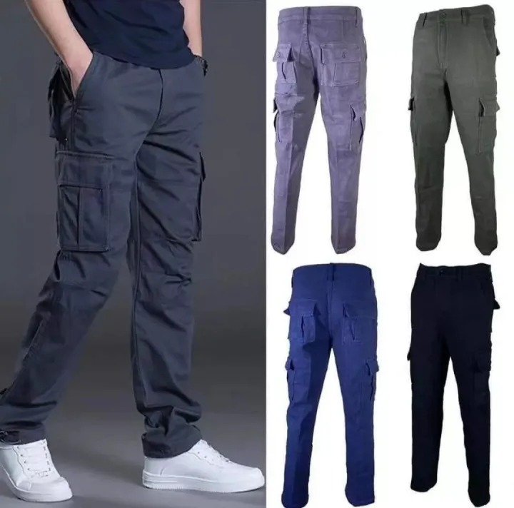 6 POCKET MENS CARGO PANTS | Lazada PH