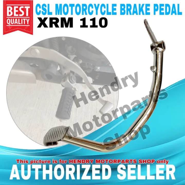 CSL ALLOY BRAKE PEDAL FOR HONDA XRM110 / XRM 110 JAPAN QUALITY ...