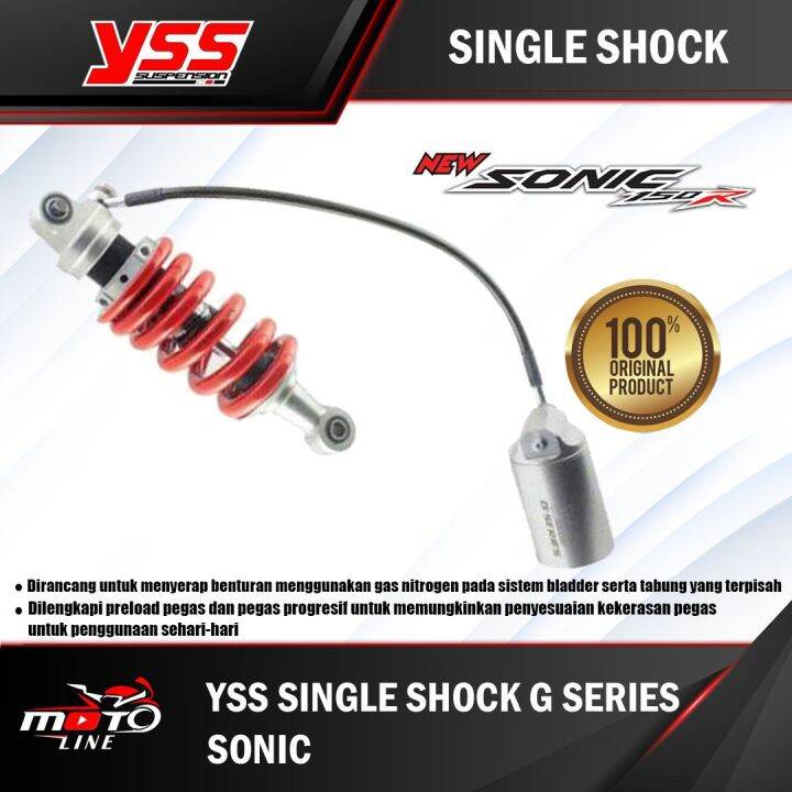 SHOCK YSS SONIC G SERIES TABUNG PISAH | Lazada Indonesia