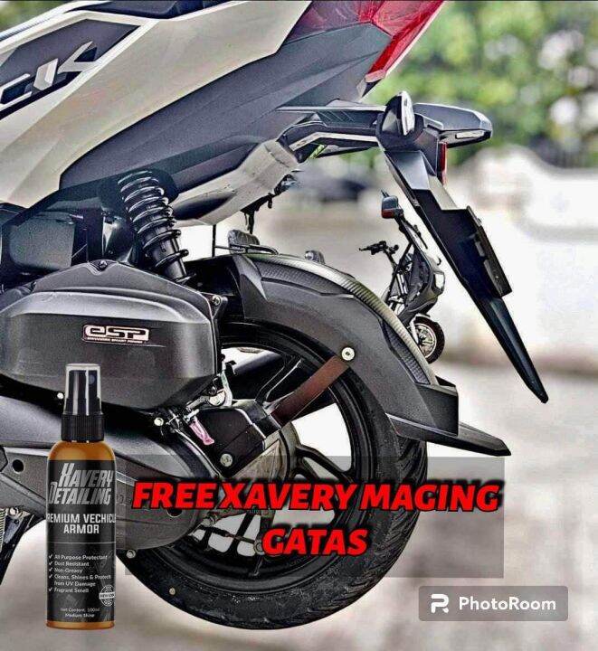 FULL TIRE HUGGER FOR HONDA CLICK VERSION 3, V2 & V1 WITH FREE XAVERY ...
