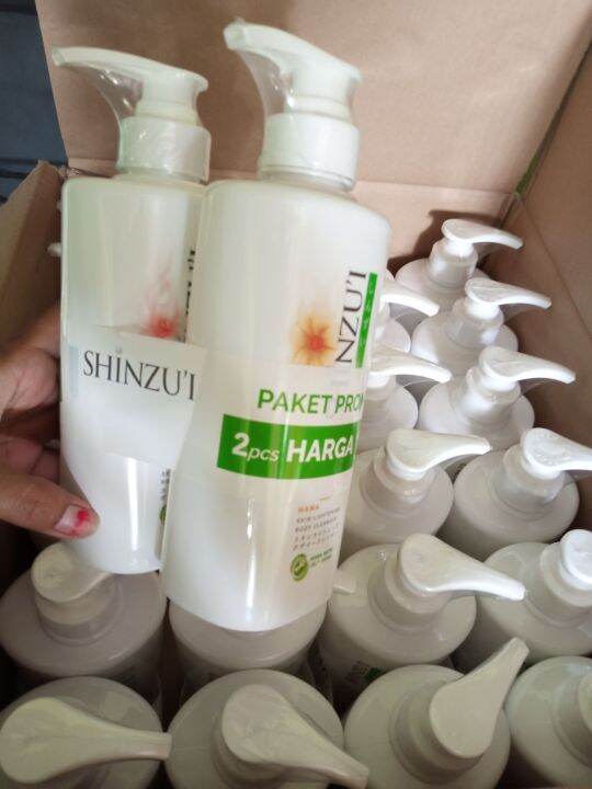 Shinzui Pump botol Sabun cair 480ml atau shinzui refil 400ml | Lazada ...