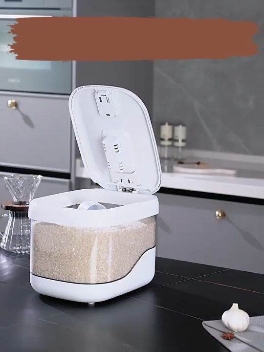 Angola Tempat Penyimpanan Beras Serbaguna E28/E30 Rice Dispenser Box ...