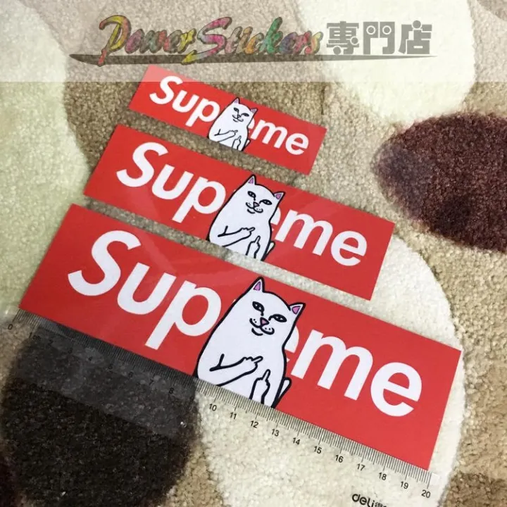 Car Reflective Decorative Car Stickers Spoof Middle Finger Disdain Cat ...