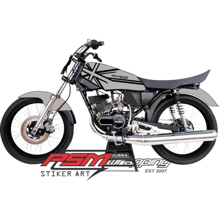 striping stiker cutting tangki rx king bendera inggris | Lazada Indonesia