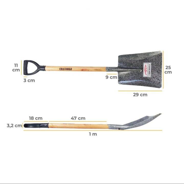 SEKOP PROYEK BANGUNAN UKURAN BESAR - SEKOP PASIR TANAH CAP BUAYA ...