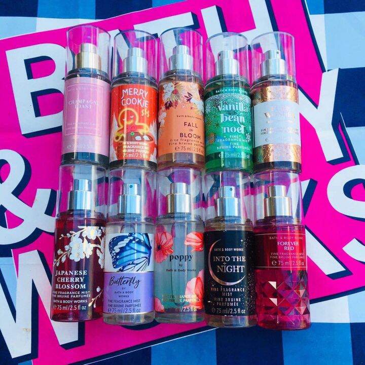 🇨🇦Bath & Body Works Travel Size Mist 75ml | Lazada PH
