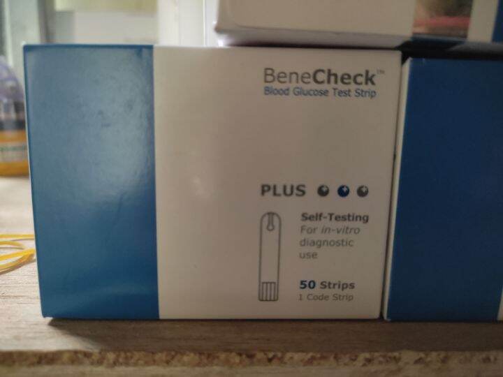 Strip Benecheck PLUS gula ED 2024.03 , Strip Glucose PLUS isi 50 ...
