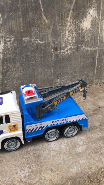 MAINAN "TRUCK KATROL 8082" MAINAN TRUCK DEREK UKURAN JUMBO | Lazada ...