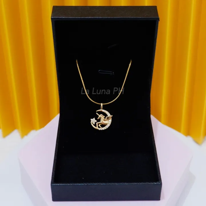 Tala by Kyla Inspired - Unicorn White Horse Taylor Swift Necklace with ...