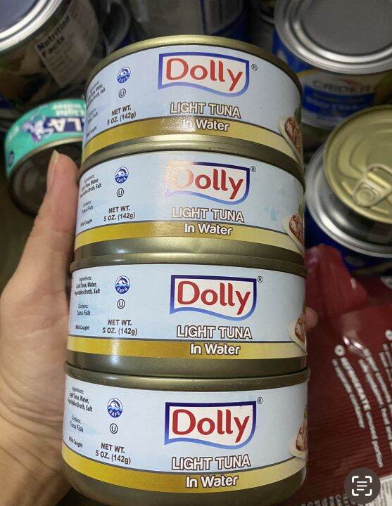 dolly light tuna in water 142 grams imported | Lazada PH